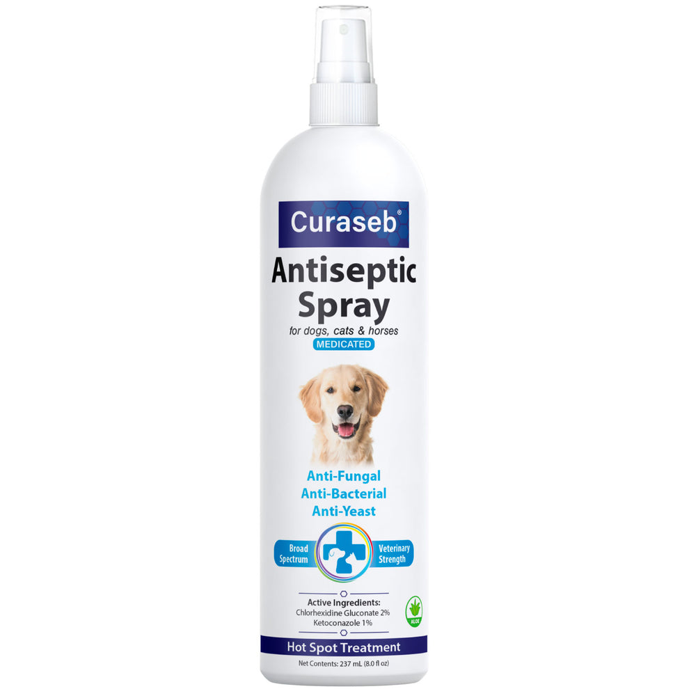 Curaseb Medicated Spray for Dogs & Cats